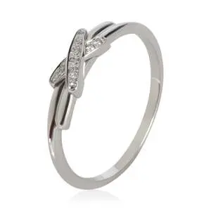 CHAUMET Jeux De Liens White Gold Diamond Ring