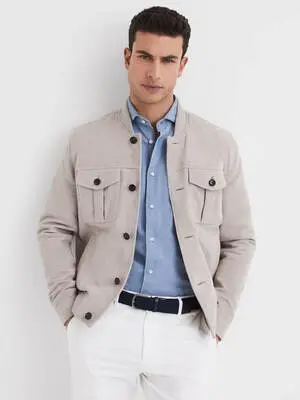 Reiss Woven Belts For Men