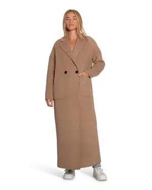 BELLE & BLOOM Publisher Maxi Coat - Oat