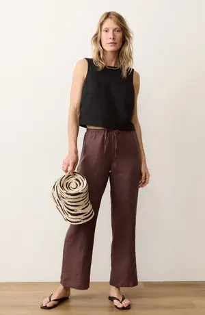 Marine Layer Linen Drawstring Pants