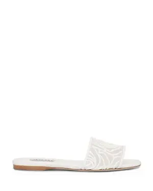 ARTEANA Sorrento Flat Slide - White