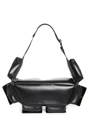 CHRISTIAN LOUBOUTIN Nostalgic Multi Pocket Atl Leather Belt Bag
