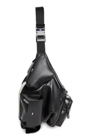 CHRISTIAN LOUBOUTIN Nostalgic Multi Pocket Atl Leather Belt Bag