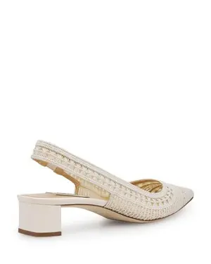 ARTEANA Trieste 35 Slingback Pump - Ivory