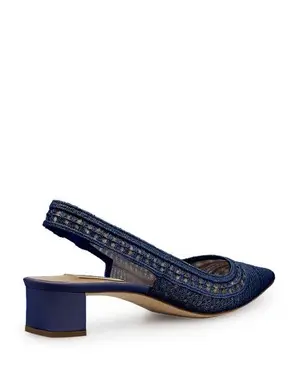 ARTEANA Trieste 35 Slingback Pump - Navy
