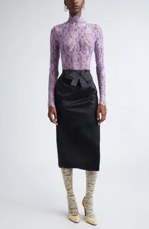 Valentino Garavani Sheer Lace Bodysuit