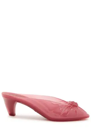 Chloé 55 Peep-toe Jelly Mules
