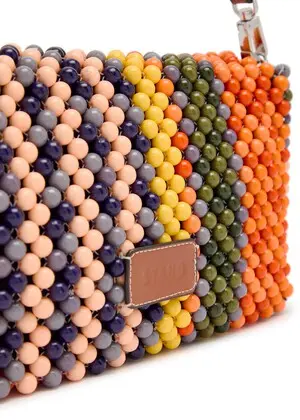 Staud Timmy Beaded Shoulder Bag