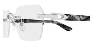 Cartier Geometric Frame Glasses