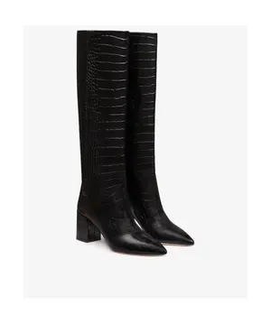 Paris Texas Anja Embossed Knee-length Boots
