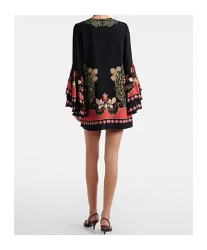 La DoubleJ Friday Printed Crêpe Minidress