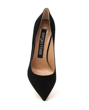 SERGIO ROSSI Godive 90mm Suede Pumps