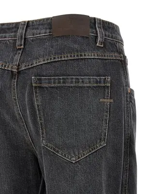 Brunello Cucinelli Straight Leg Mid-rise Jeans
