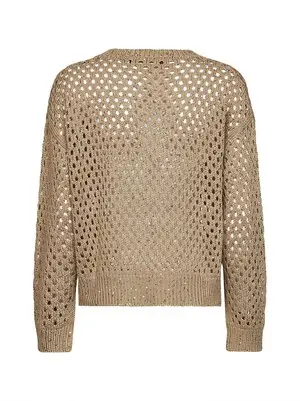 Max Mara Sequined Boxy Jumper