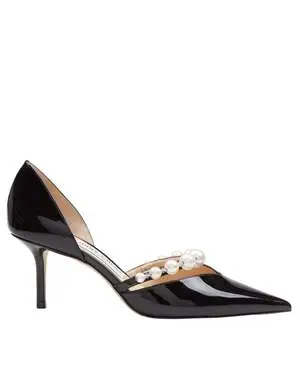 JIMMY CHOO Pearlescent Leather High Heels