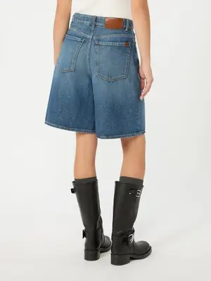 Max Mara Denim Bermuda Shorts