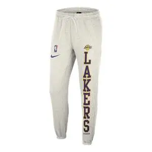Nike X Nba La Lakers Courtside Sweatpants - White