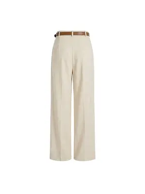 Max Mara Pleated Belted Trousers