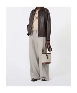 Max Mara Logo Intarsia Knitted Top