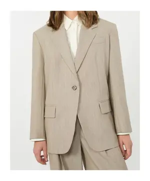 Max Mara Single-breasted Oversized Blazer