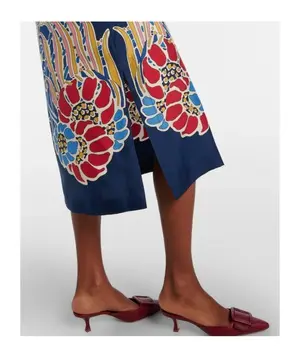 La DoubleJ Printed Long Sleeve Dress
