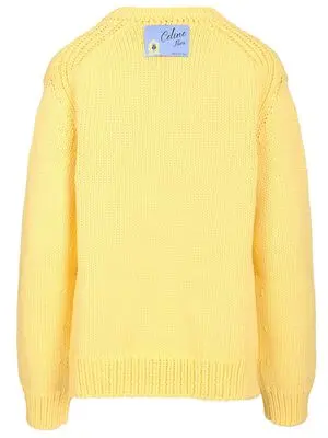 Celine Crewneck Sweater In Cotton