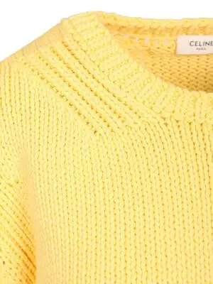 Celine Crewneck Sweater In Cotton