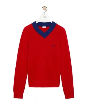 Loewe Long-sleeved Sweater - Red