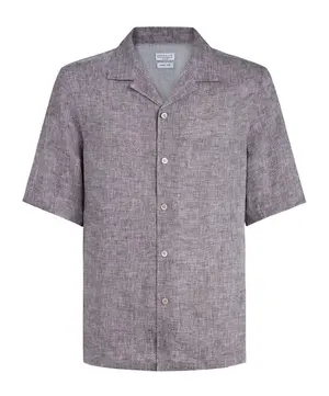 Brunello Cucinelli Short-sleeved Button-up Shirt - No