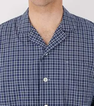 TEKLA Long-sleeved Plaid Pajamas