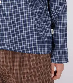 TEKLA Long-sleeved Plaid Pajamas