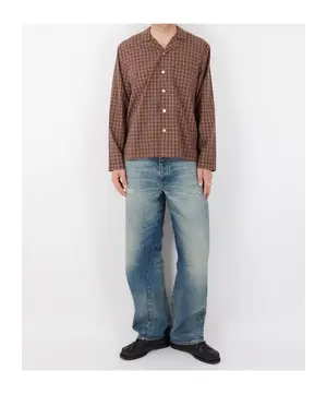 TEKLA Long-sleeved Plaid Pajamas