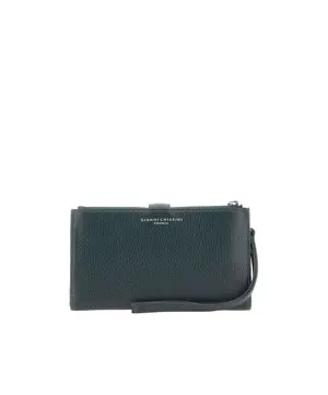 GIANNI CHIARINI Dollaro Zip-around Wallet - Black
