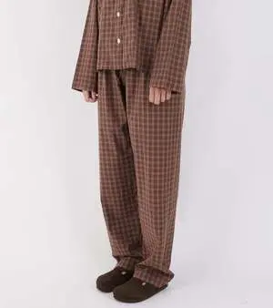 TEKLA Plaid Pajama Pants