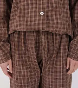 TEKLA Plaid Pajama Pants