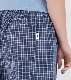 TEKLA Plaid Lounge Pants