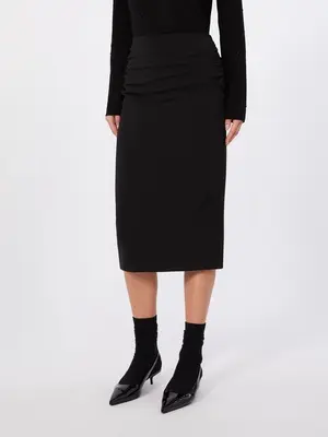 Max Mara Ruched Pencil Skirt