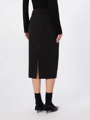 Max Mara Ruched Pencil Skirt