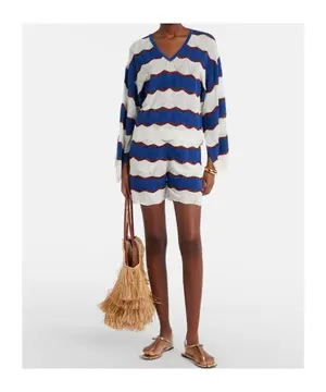 La DoubleJ Hang Ten Cotton-blend Shorts