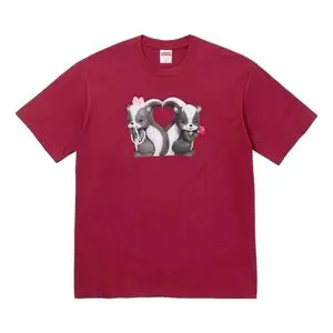 Supreme Supreme Ss26 Skunk T-shirt 'cardinal' Cardinal