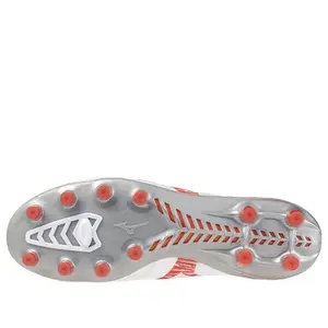 Mizuno Monarcida Neo 3 Elite Football Cleats - White/red
