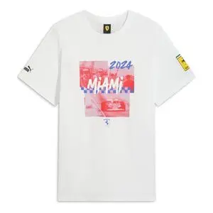 PUMA Scuderia Ferrari Miami T-shirt - White