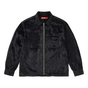 Supreme Ss26 Faux Fur Zip Up Shirt