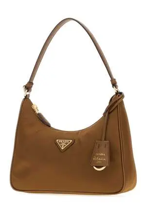 Prada Re-nylon Handbag - Brown