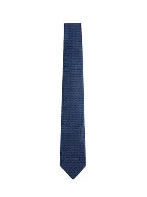FERRAGAMO FERRAGAMO Gancini Silk Tie Multicolor