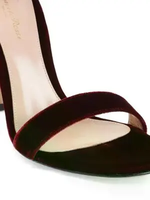 GIANVITO ROSSI Portofino 105 Sandals - Red