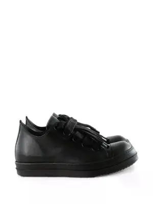 Rick Owens Jumbolace Leather Lace-up Sneakers
