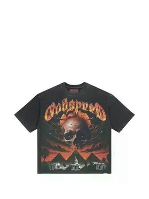 GODSPEED Echoes Of Empires Graphic-print T-shirt - Black