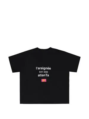 SP5DER L'araignee-print T-shirt