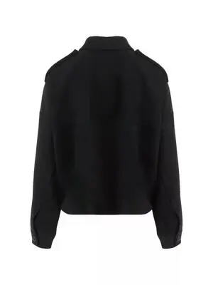 Khaite Epaulette Button-up Shirt